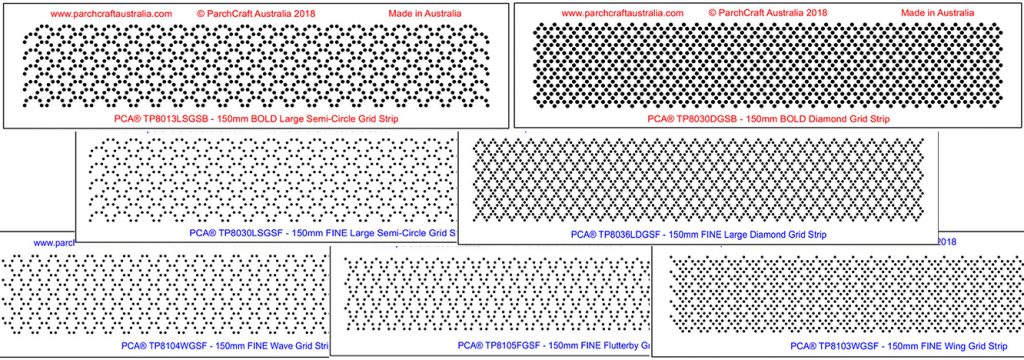Grid Strips - Parchment Worldwide